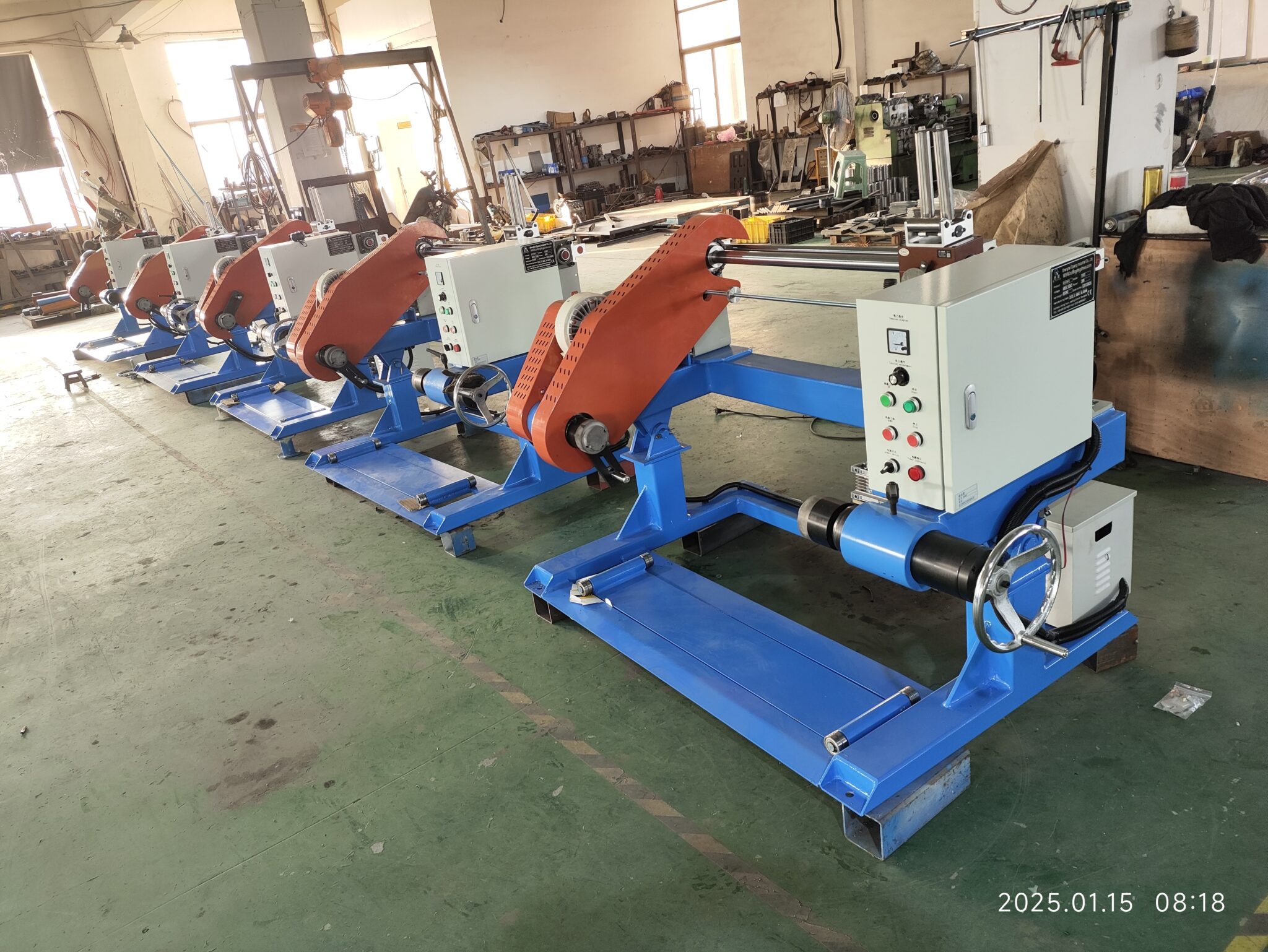 Φ1250mm Shaftless Take Up Machines - QiPang