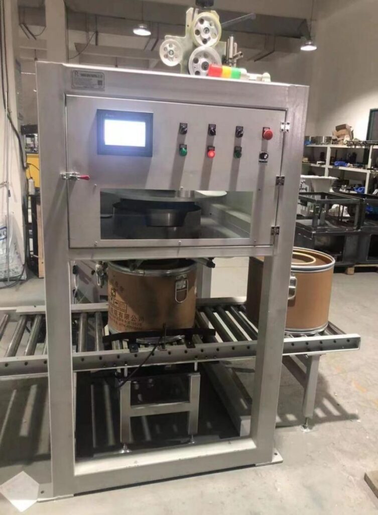 500 Plum blossom fall barrel wire rewinding machine - QiPang
