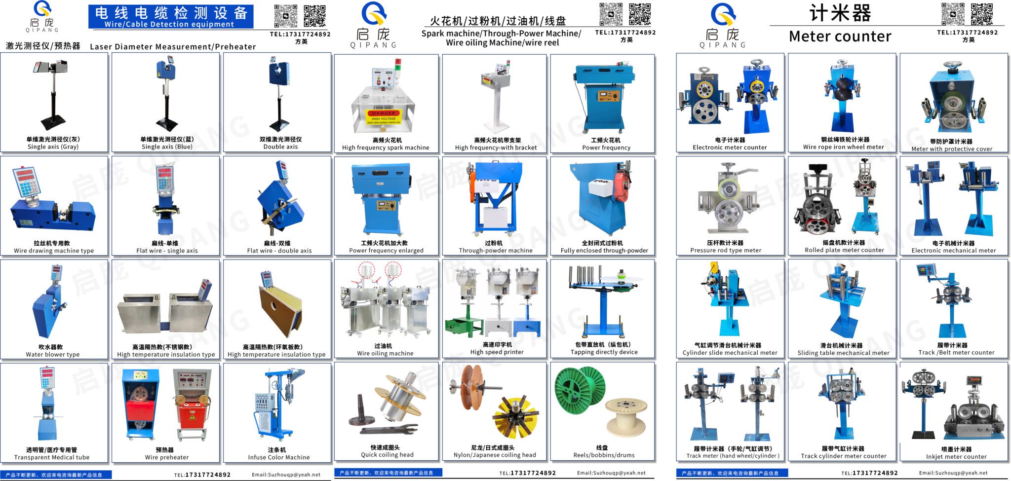 QP-15KV Wire Cable High Frequency Test Machine - QiPang